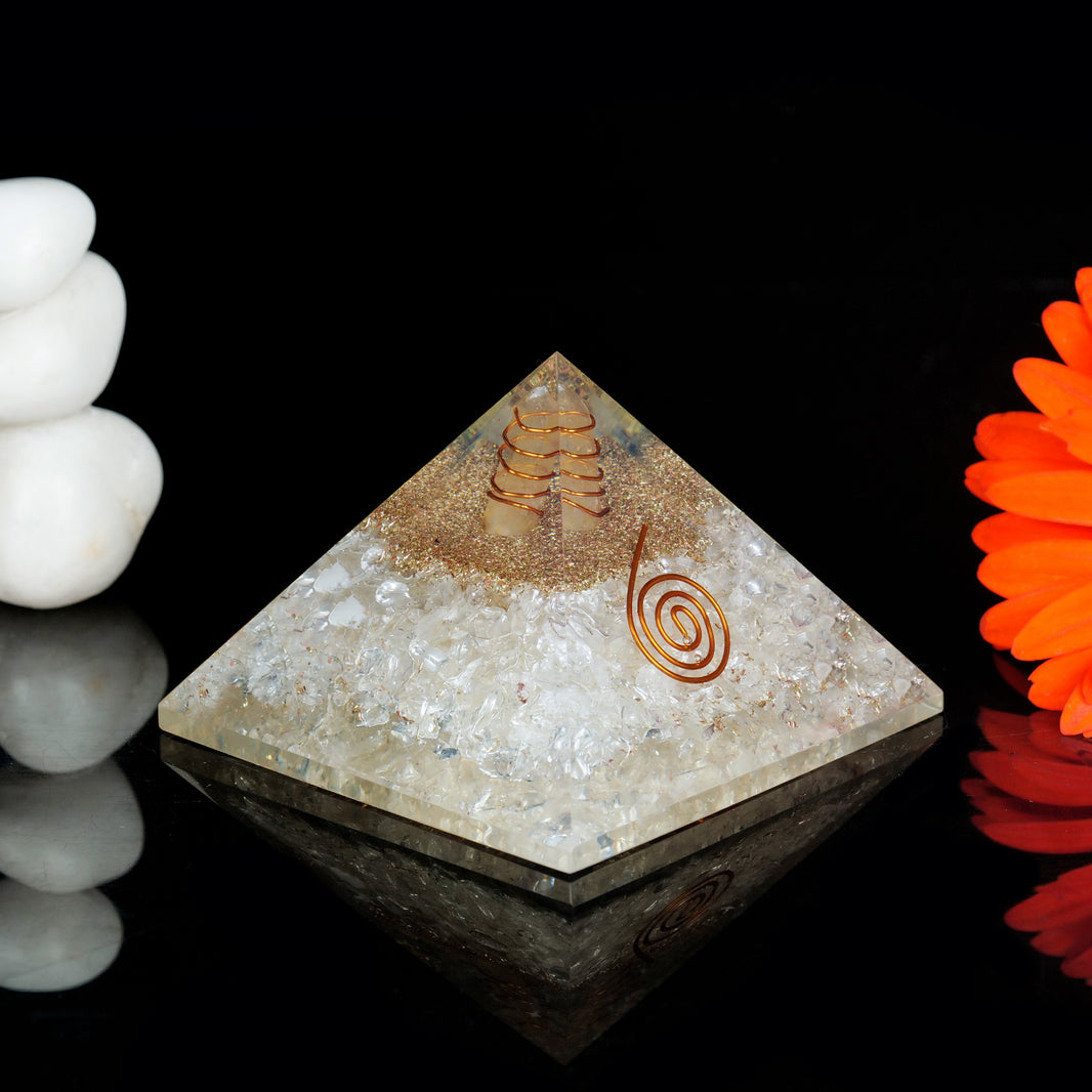Orgonite Crystal Pyramids for Energy Cleansing & EMF Protection ...